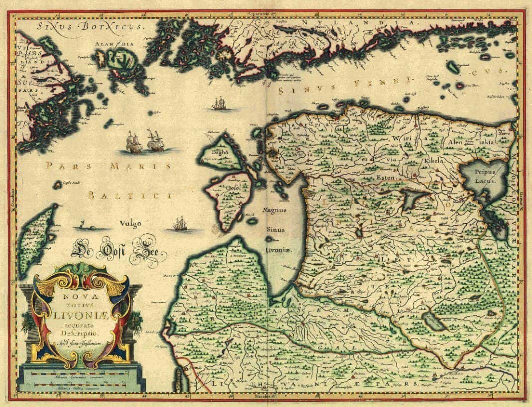 Inflanty, Kurlandia. - Ornatowski.com